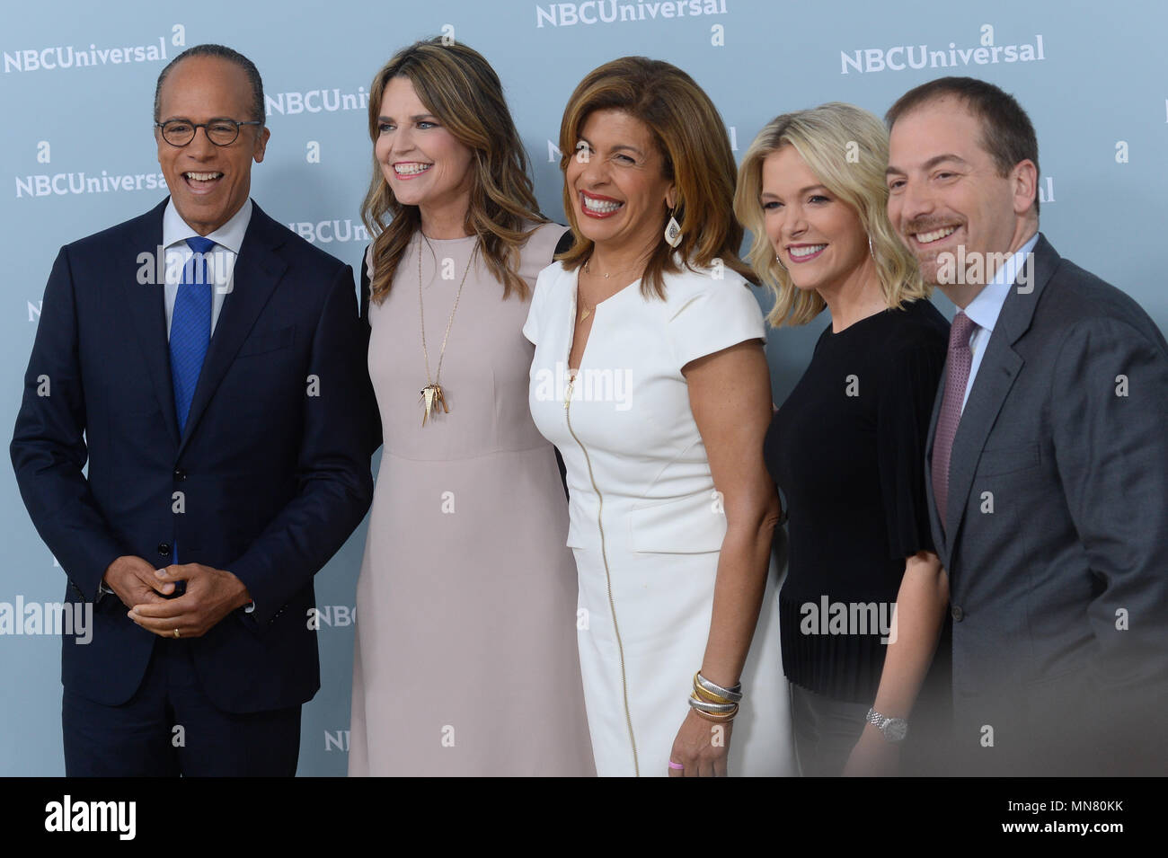Lester Holt, Savannah Guthrie, Hoda Kotb, Megyn Kelly und Chuck Todd an ...