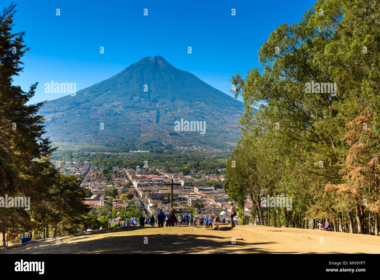 Cerro de la Cruz - Aussichtspunkt von Hill zu alten historischen Stadt ...