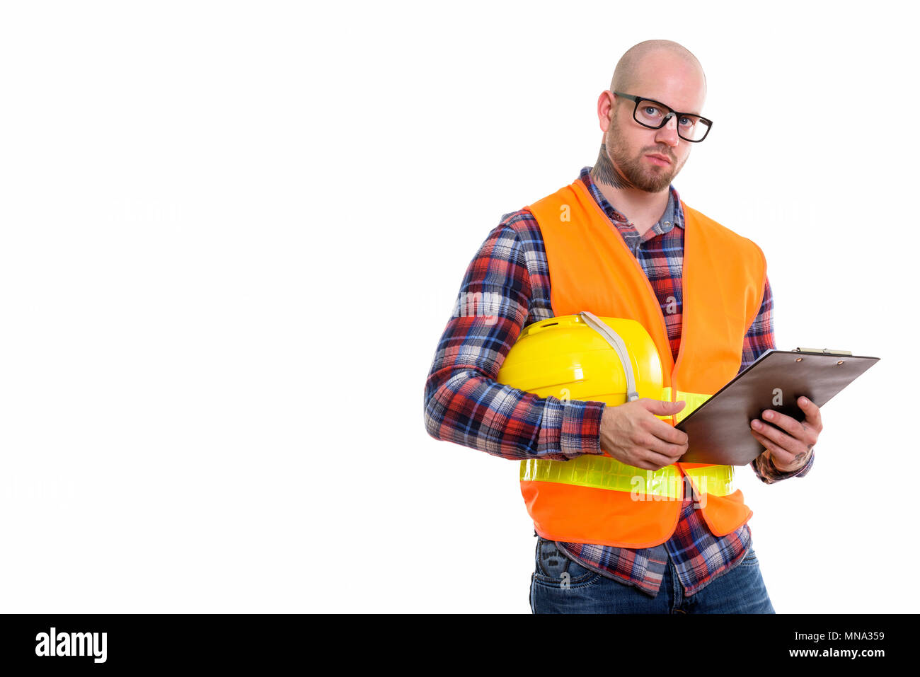 Glatzkopf Mann Ausgeschnittene Stockfotos und -bilder - Alamy