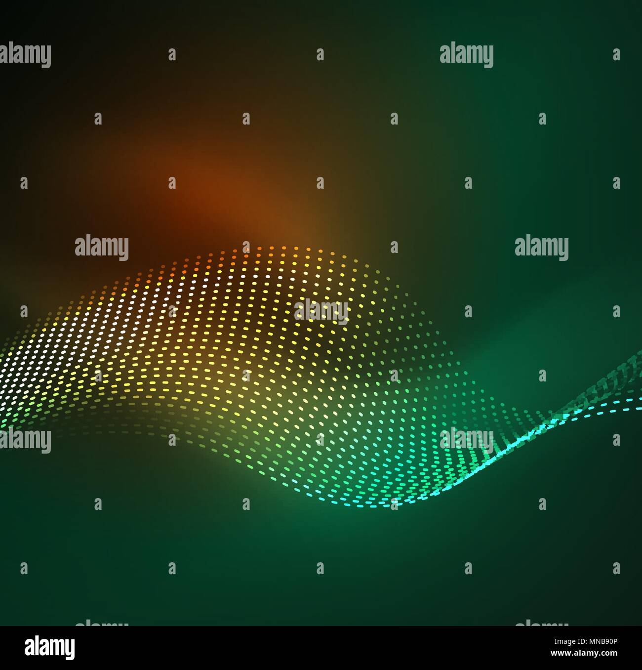 Vector wave Partikel Hintergrund. Vector wave Partikel Hintergrund - 3D ...