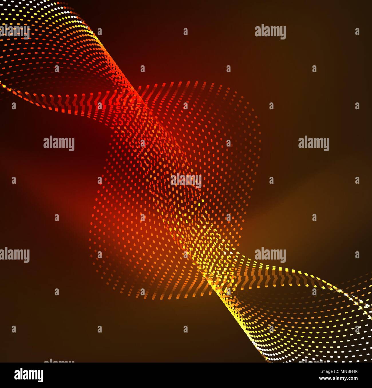 Vector wave Partikel Hintergrund. Vector wave Partikel Hintergrund - 3D ...