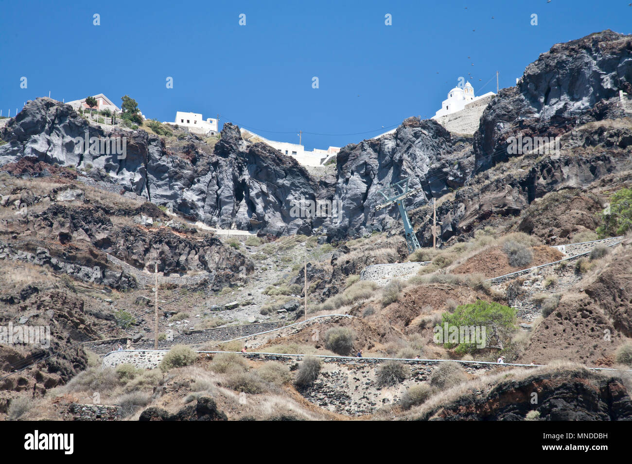 Steps of thira -Fotos und -Bildmaterial in hoher Auflösung – Alamy