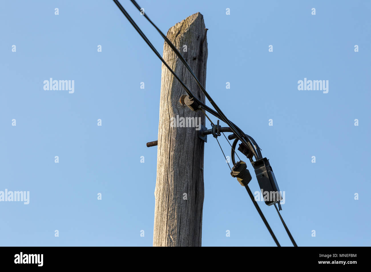 Telegrafenmast im bau -Fotos und -Bildmaterial in hoher Auflösung – Alamy