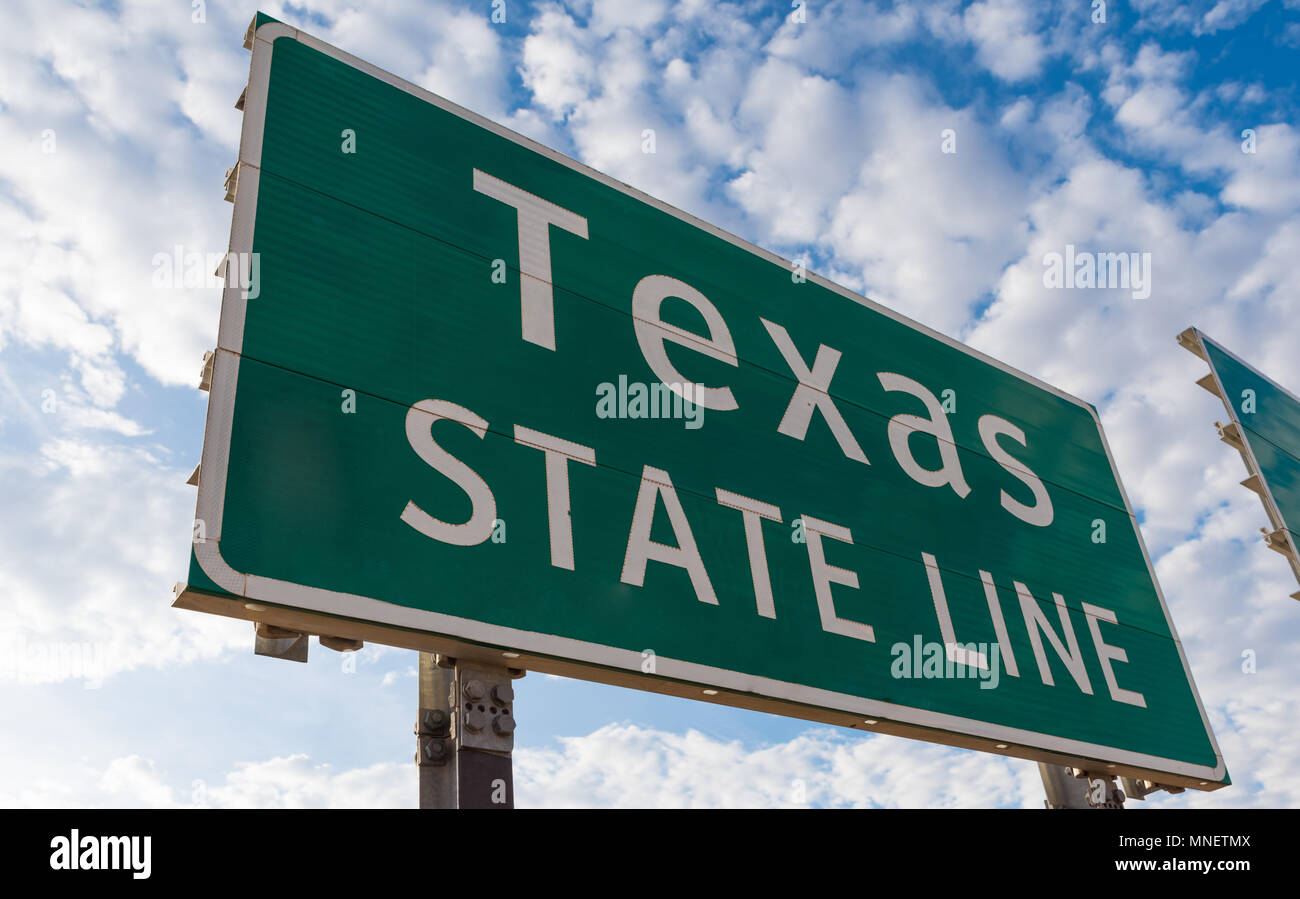 Texas road sign -Fotos und -Bildmaterial in hoher Auflösung – Alamy