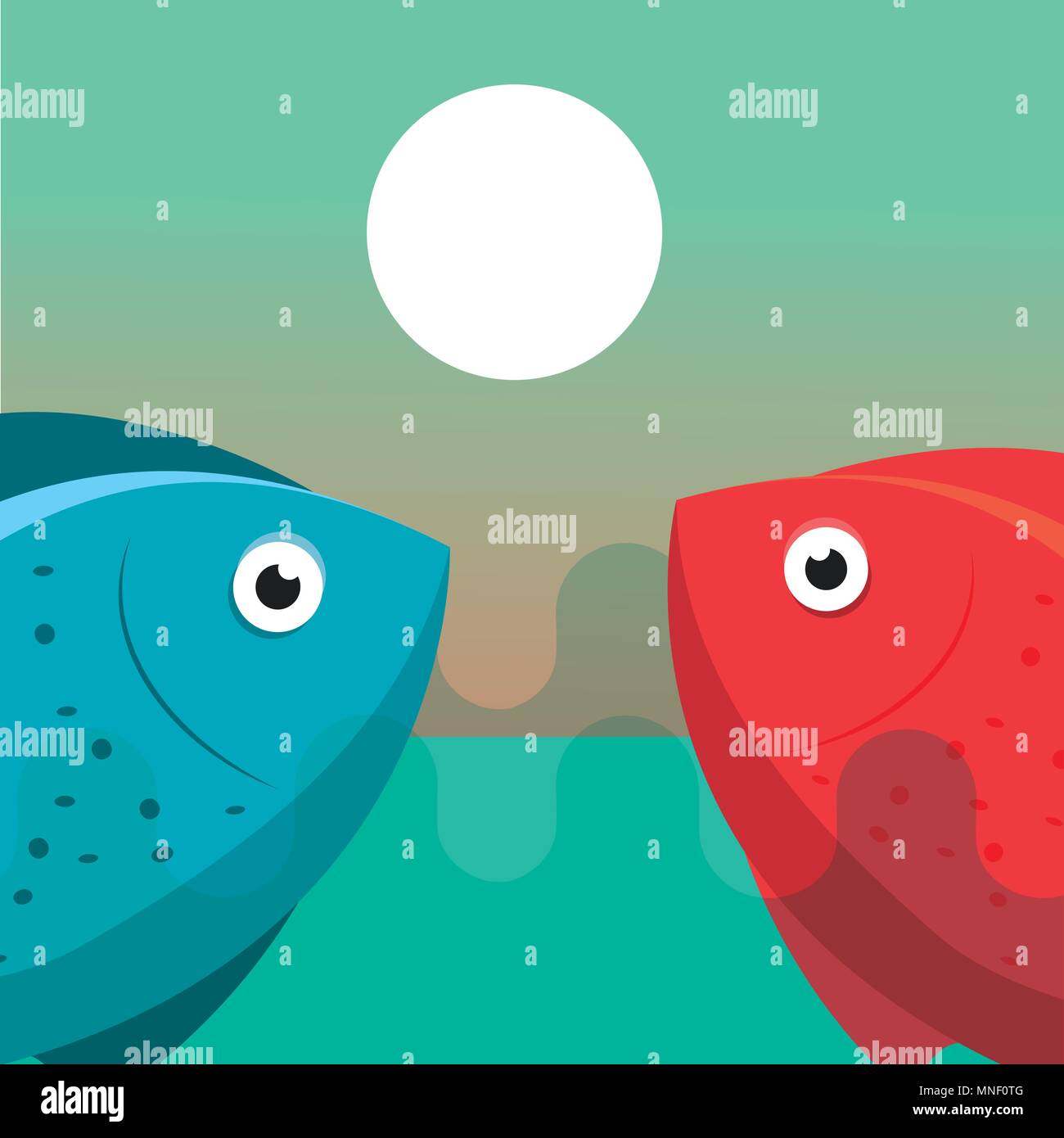 Fisch Comic Stockfotos und -bilder Kaufen - Alamy