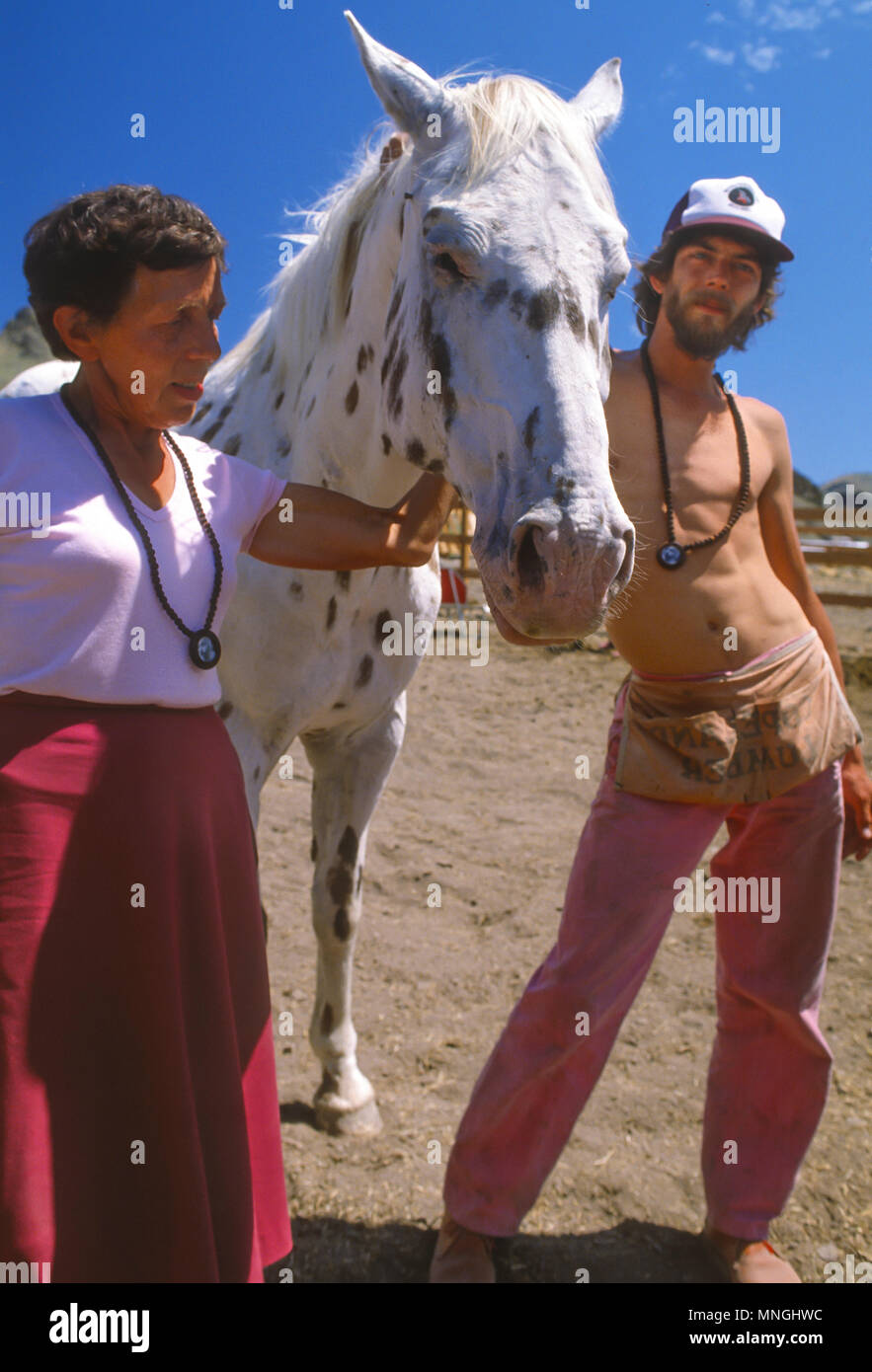 Rajneesh Kult Stockfotos und -bilder Kaufen - Alamy