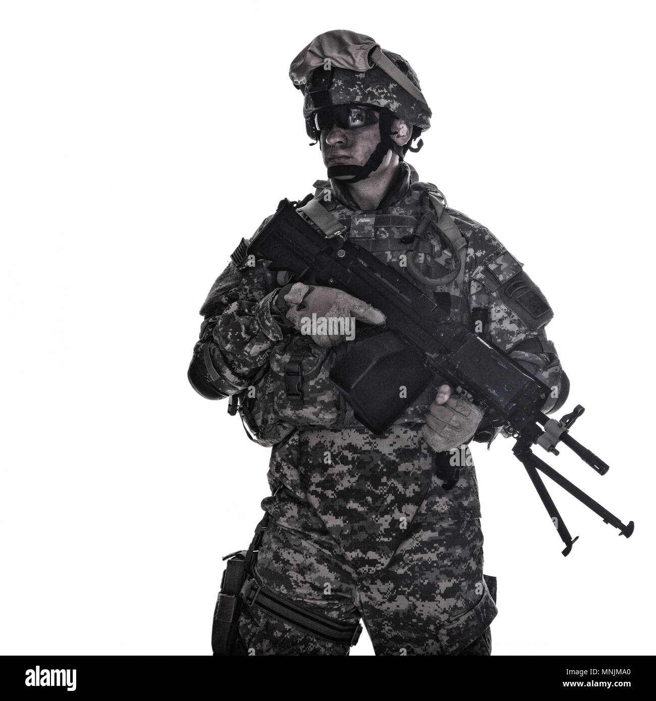 Army ranger machine gunner -Fotos und -Bildmaterial in hoher Auflösung ...