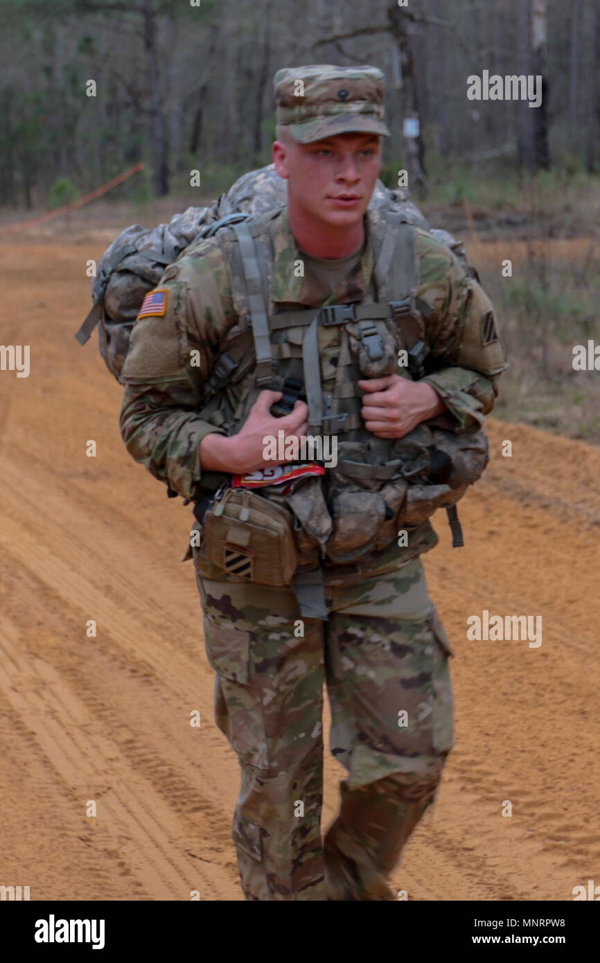 Fort Stewart, Ga., 6. März 2018 - Georgia Armee nationale Scots Guards ...