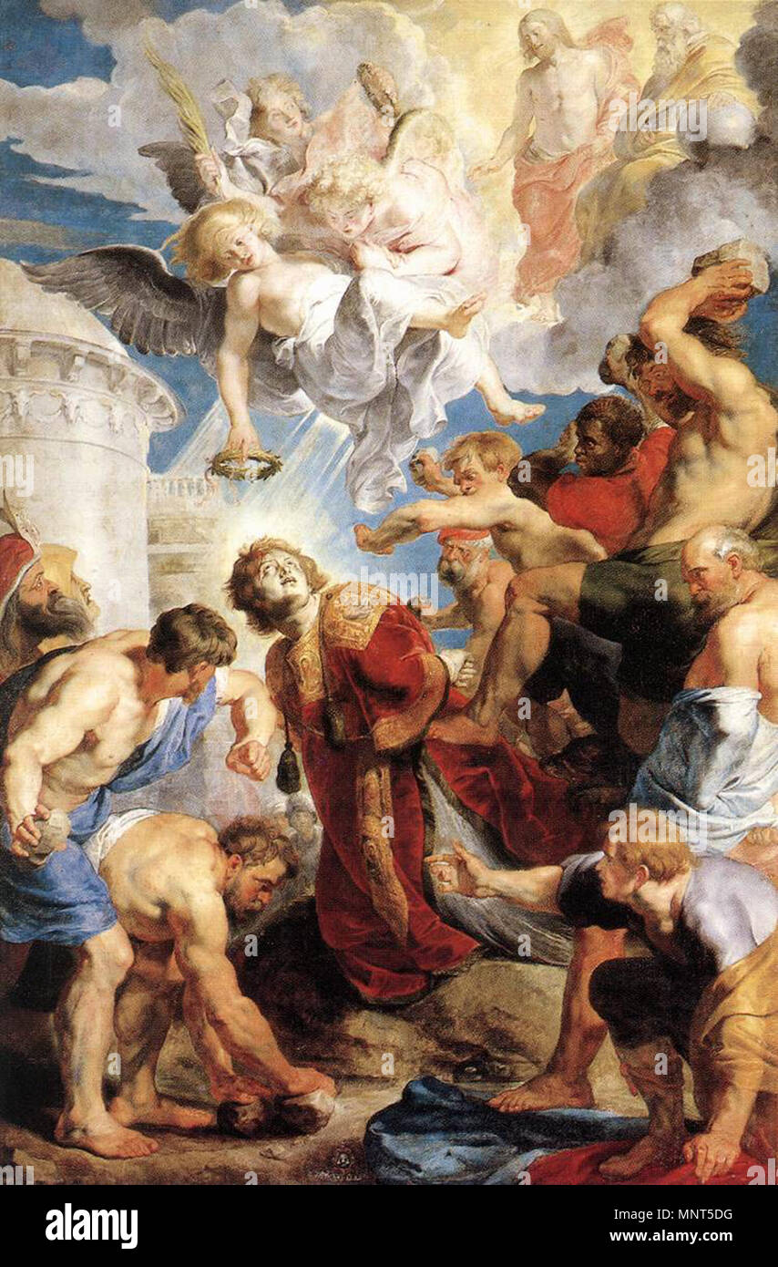 Das Martyrium des hl. Stephanus zwischen 1616 und 1617. 977 Peter Paul Rubens - das Martyrium ...