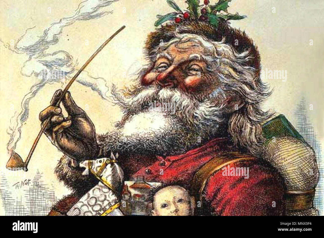Thomas nast santa -Fotos und -Bildmaterial in hoher Auflösung – Alamy