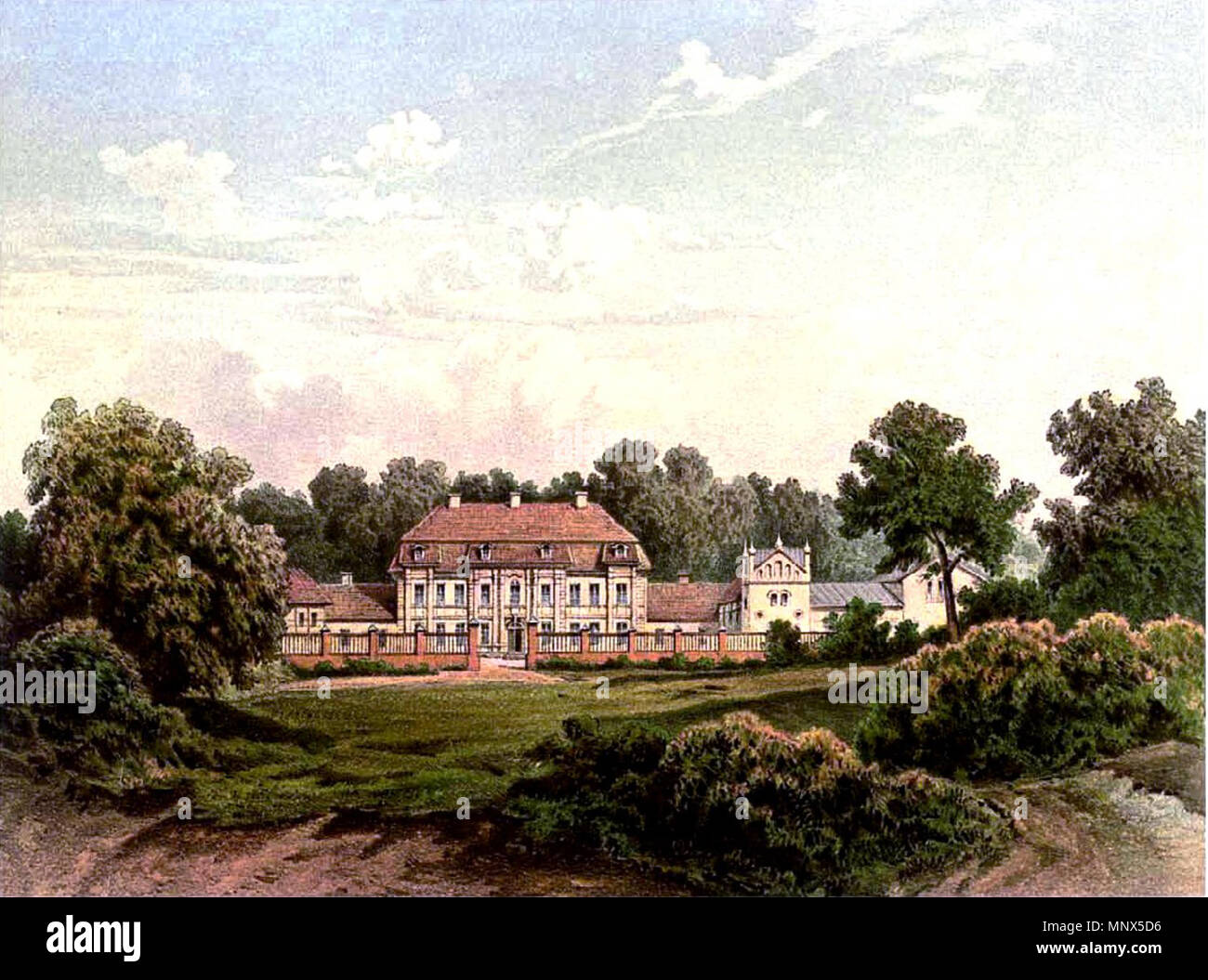 . English: Schloss Stargord, Kreis Regenwalde, Provinz Pommern Polski ...