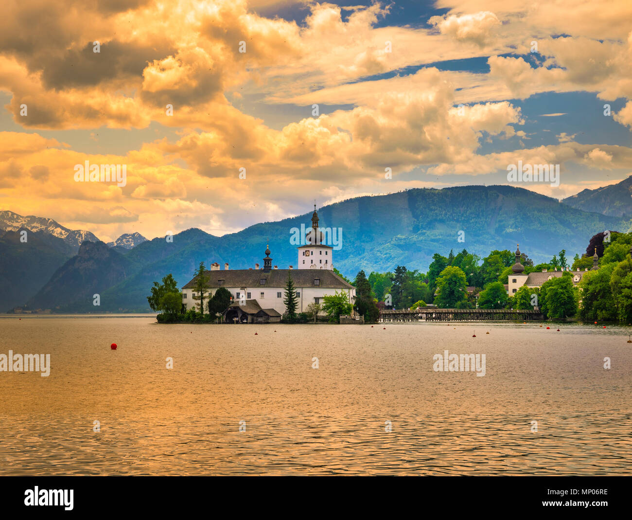 Schloss Orth am Traunsee, Gmunden, Salzkammergut, Oberösterreich ...