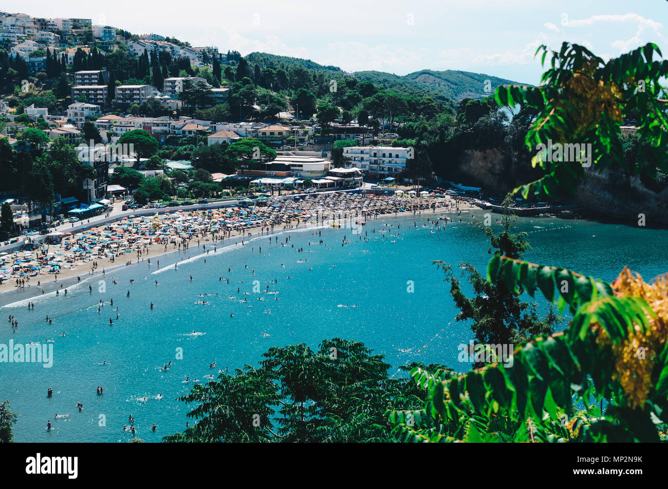 Mala ulcinj plaza adriatic beach coast montenegro -Fotos und ...