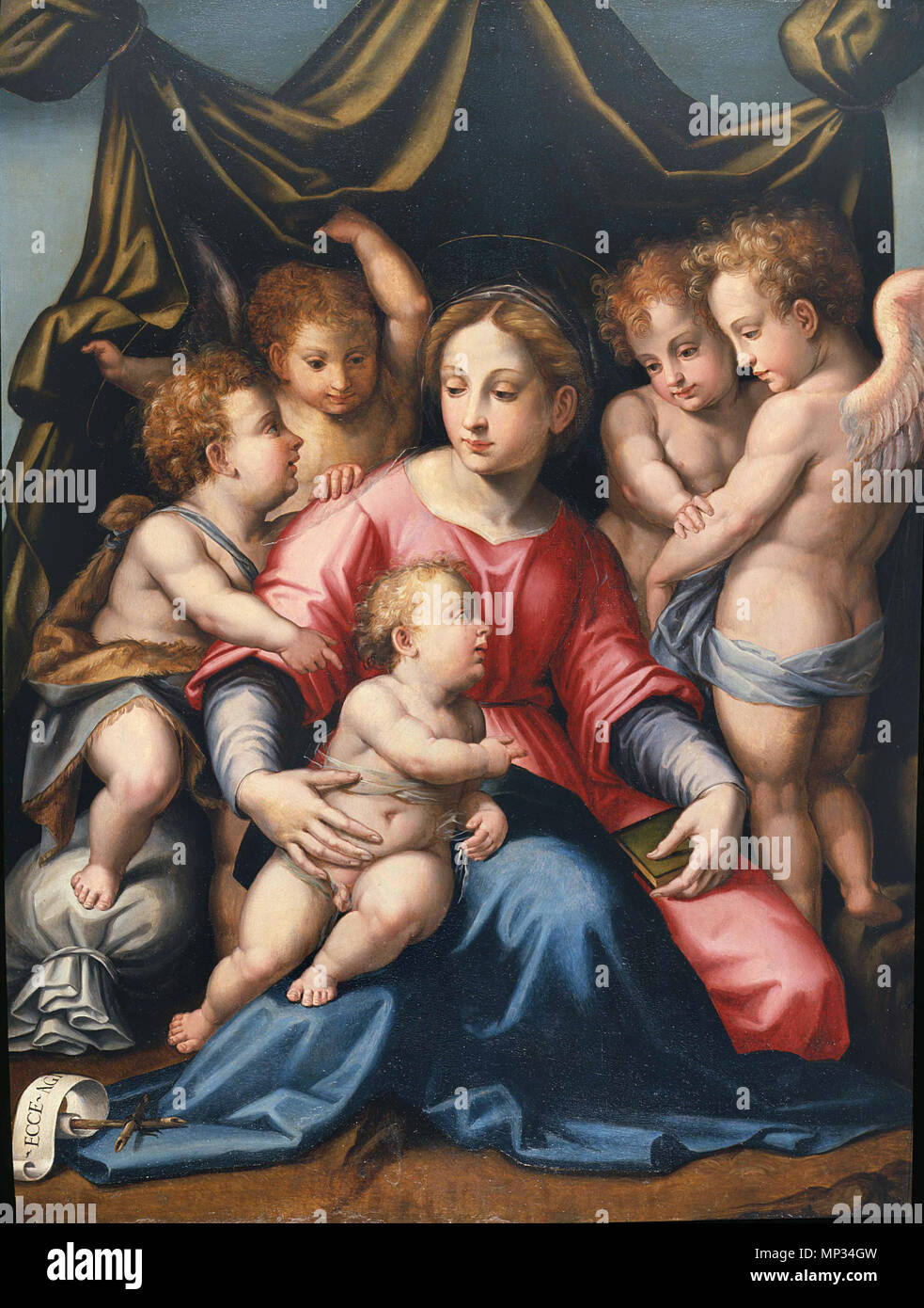 Madonna Con Bambino E Angeli Stockfotos und -bilder Kaufen - Alamy