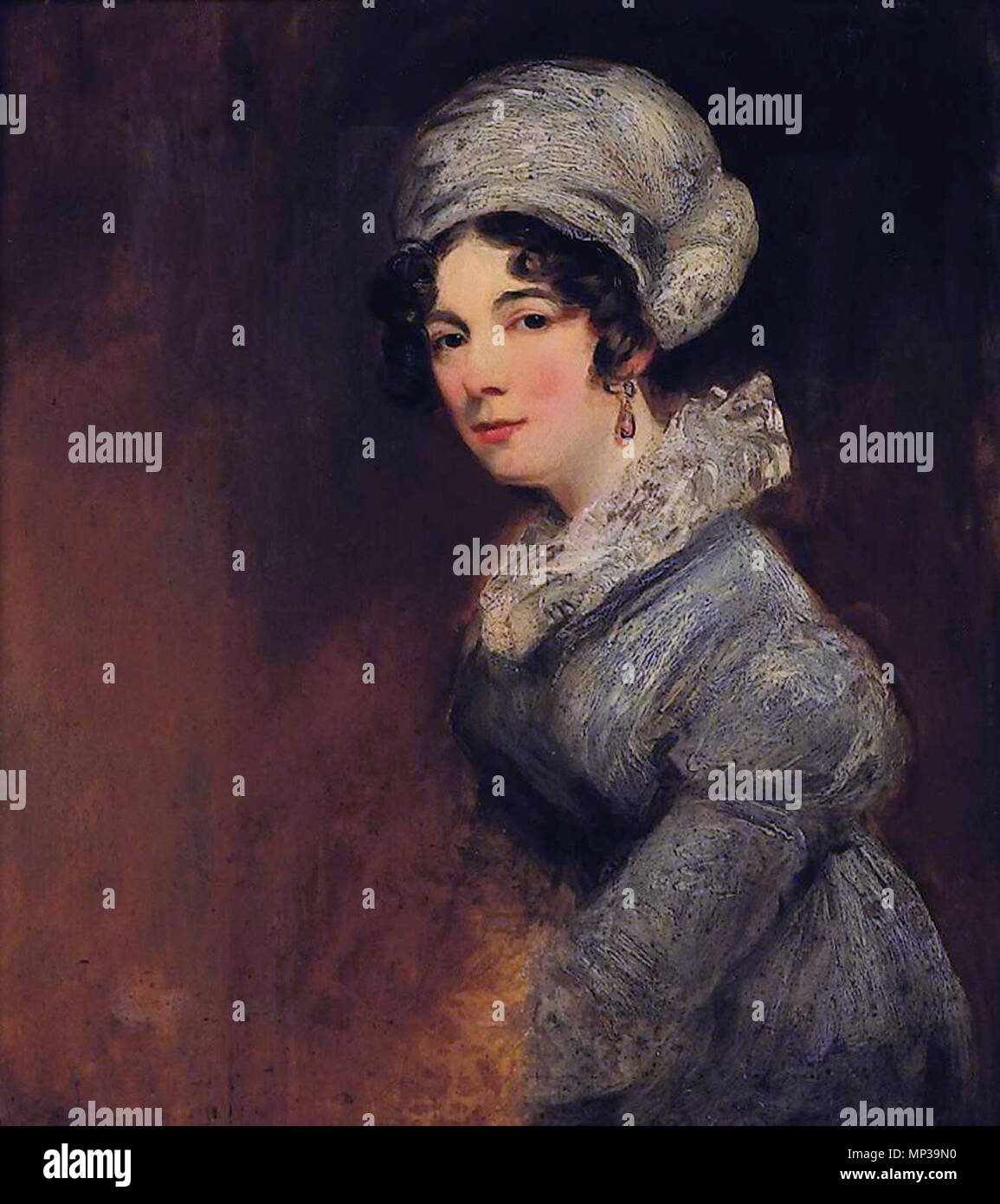 Englisch: Portrait von Sarah Spencer (1787-1870), Ehefrau von William ...