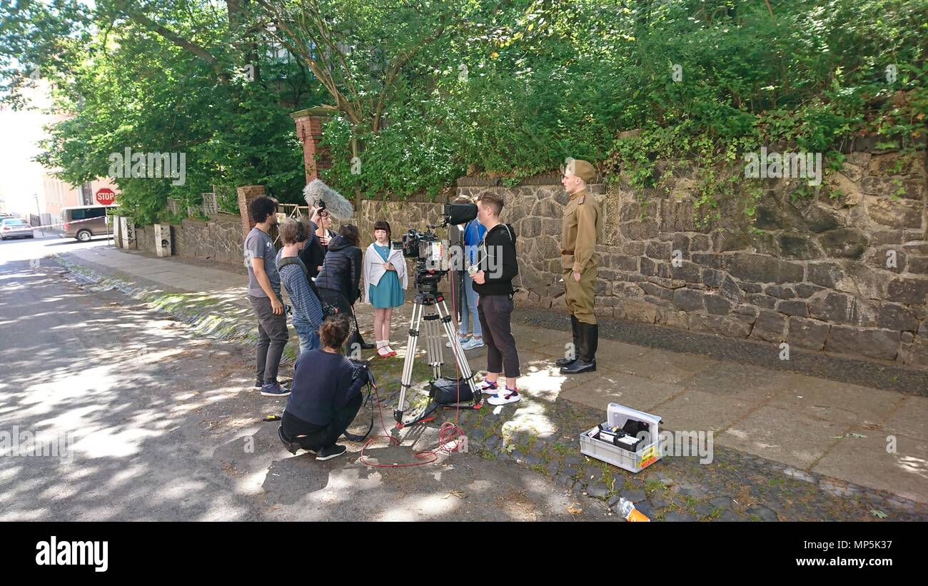 In Görlitz fanden heute (20. Mai 2018) Dreharbeiten für den ...