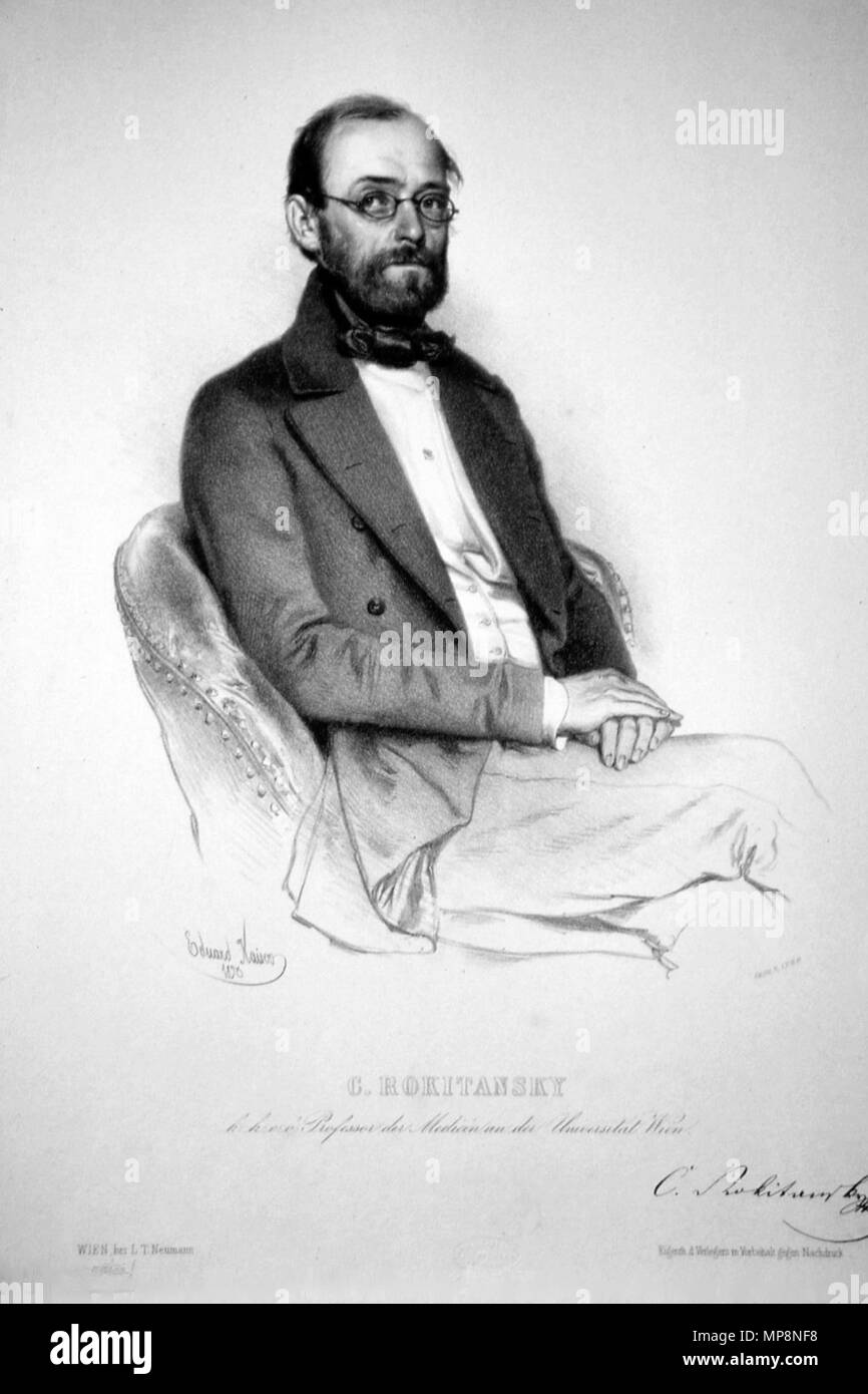 Karl von rokitansky -Fotos und -Bildmaterial in hoher Auflösung – Alamy