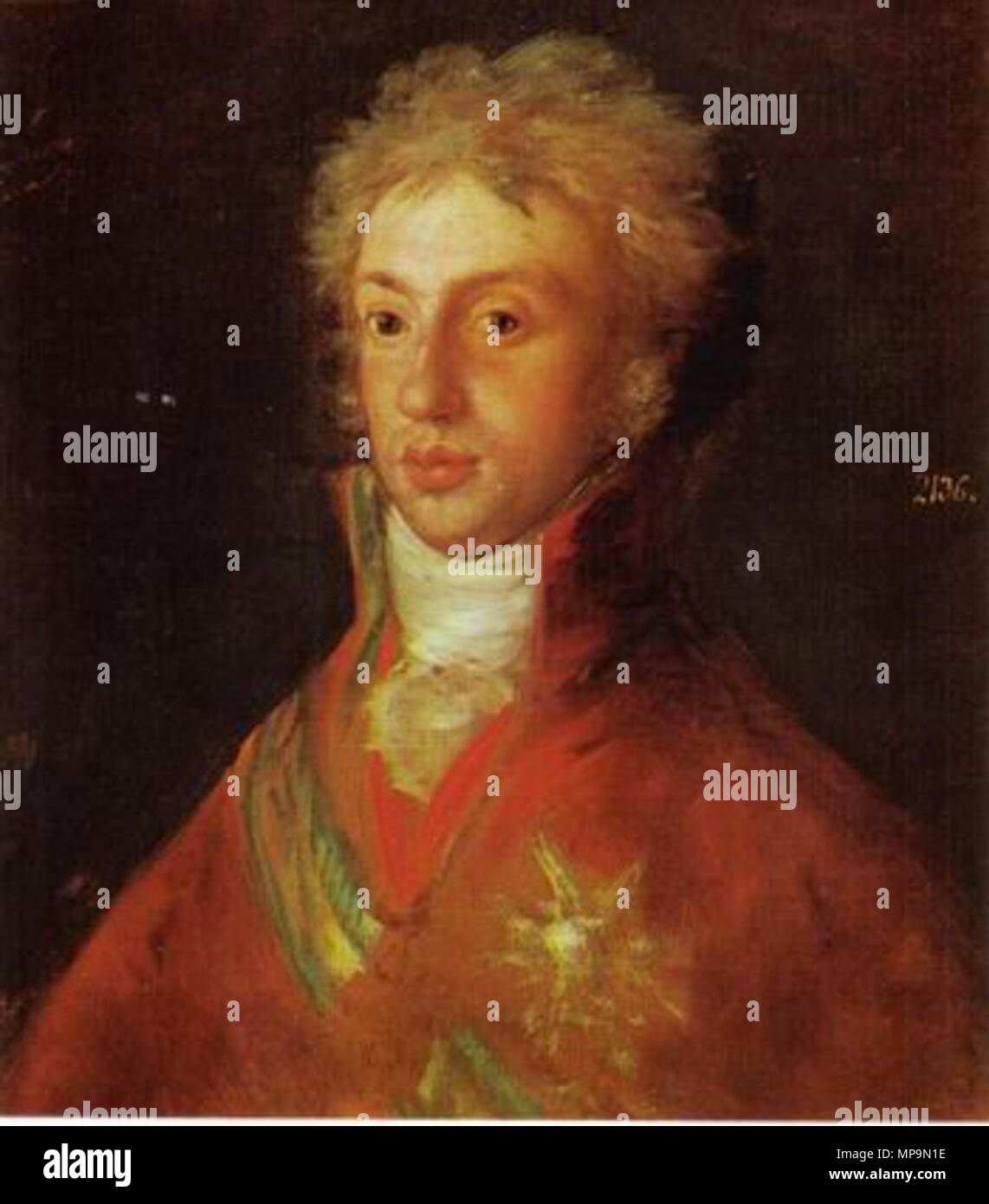 Portrait von Luis de Etrurien (1773-1803). Englisch: König Ludwig I von ...