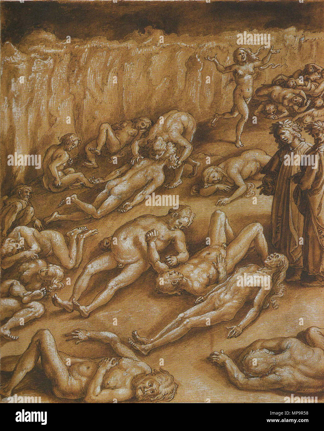 . Abbildung: Dante's Inferno, Canto 30. 1587. Stradanus (1523 - 1605 ...