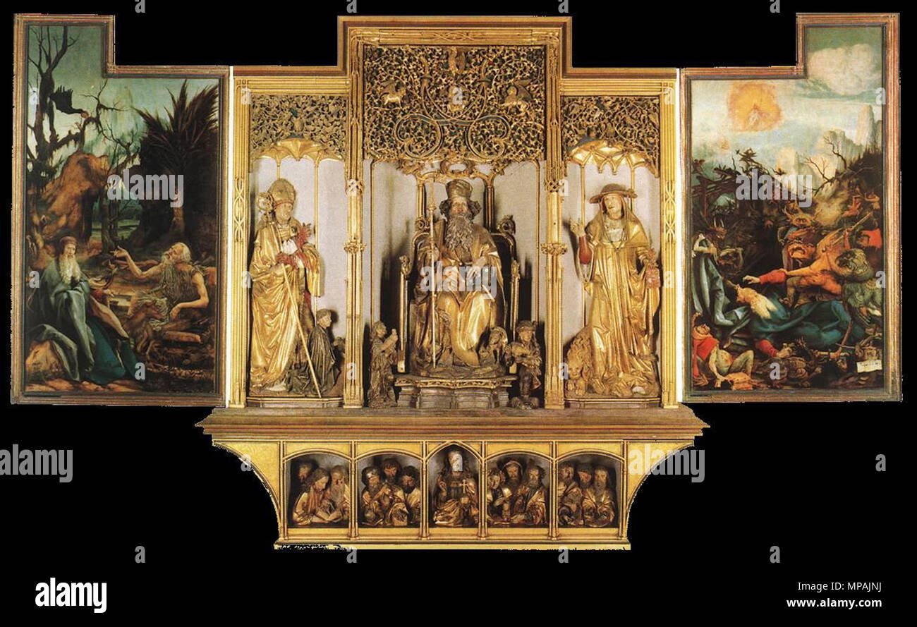 875 Matthias Grünewald, Isenheimer Altar (Dritte) - WGA 10758 ...