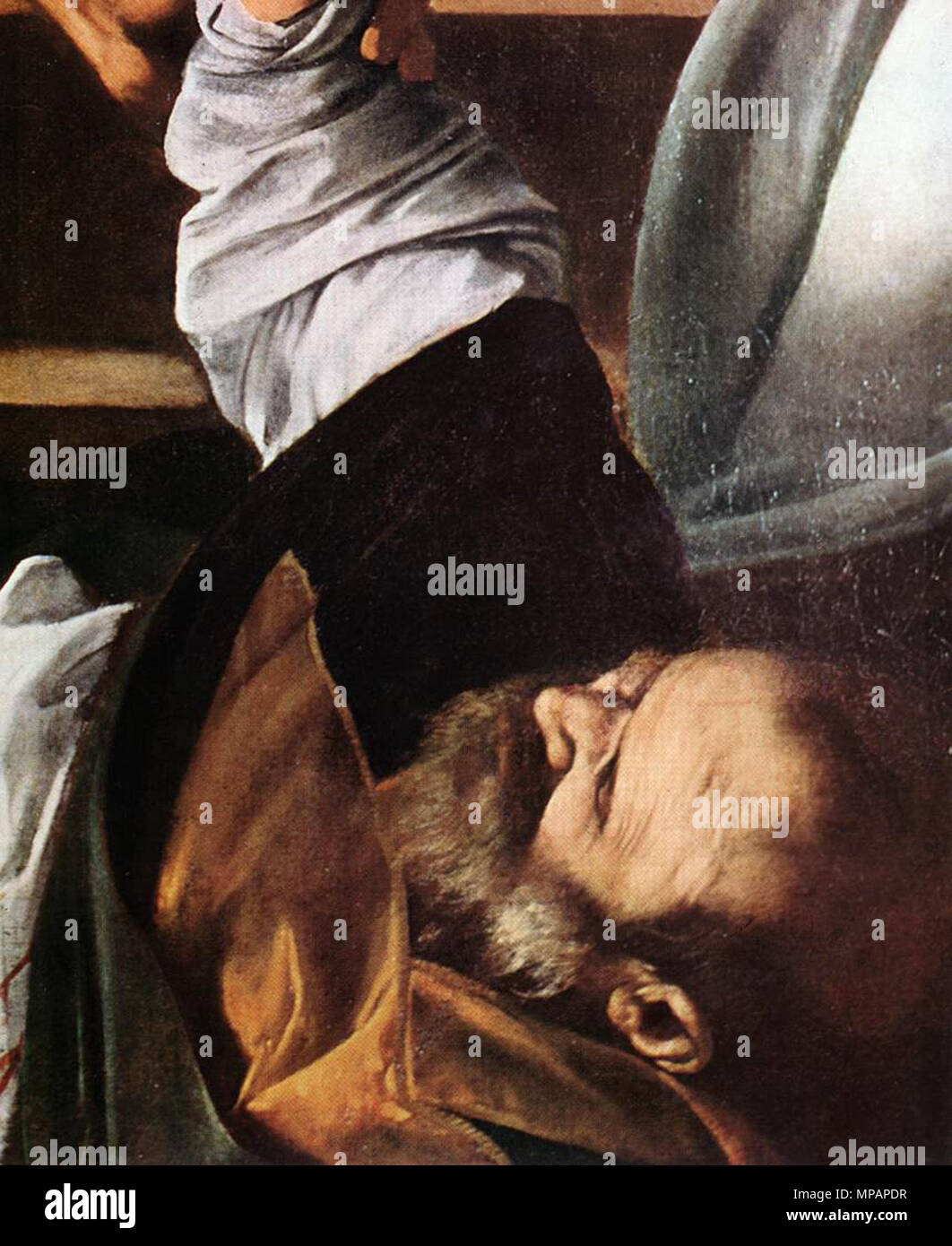 Das Martyrium des Hl. Matthäus (Detail) zwischen 1599 und 1600. 889 Michelangelo Merisi da ...