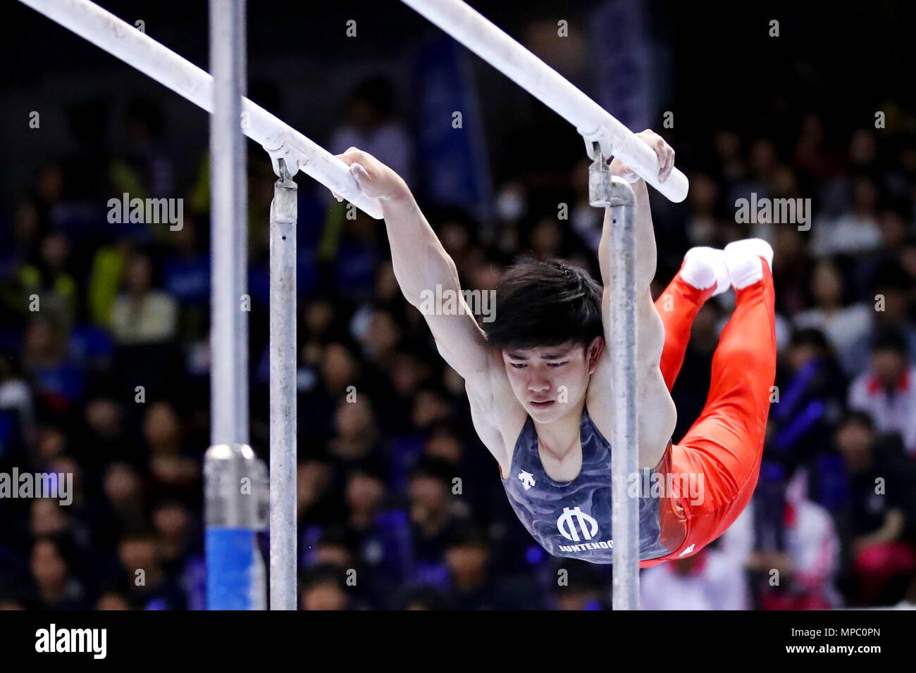 Tokyo Metropolitan Gymnasium, Tokio, Japan. 20 Mai, 2018. Kakeru Tanigawa, 20. Mai 2018 - Turnen ...