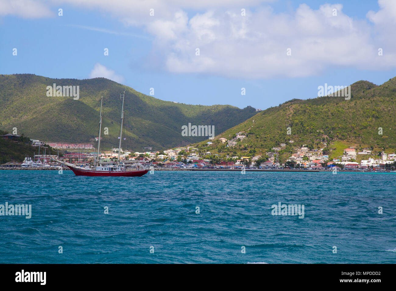 Saint martin marigot french port -Fotos und -Bildmaterial in hoher ...