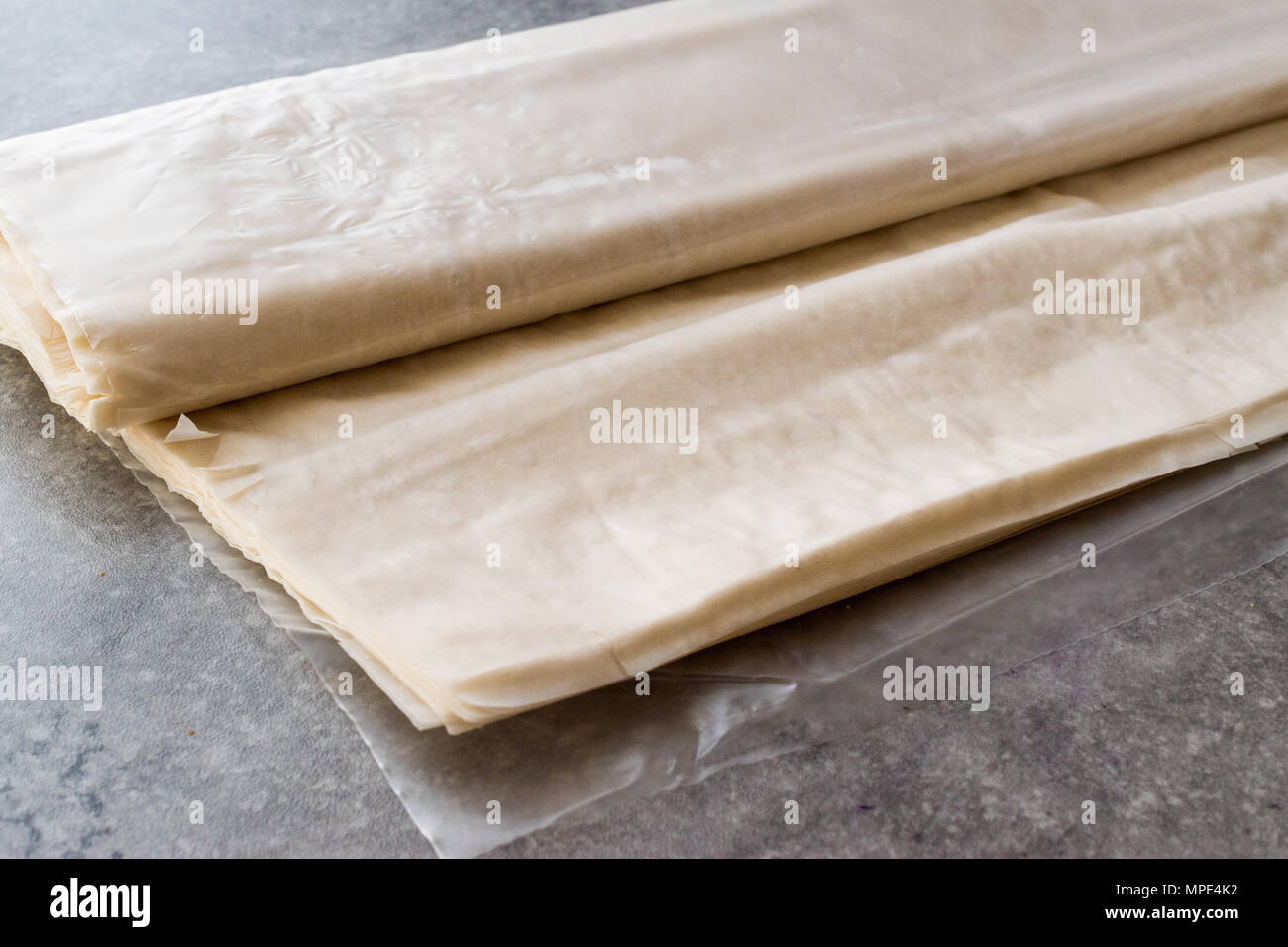 Yufka dough -Fotos und -Bildmaterial in hoher Auflösung – Alamy