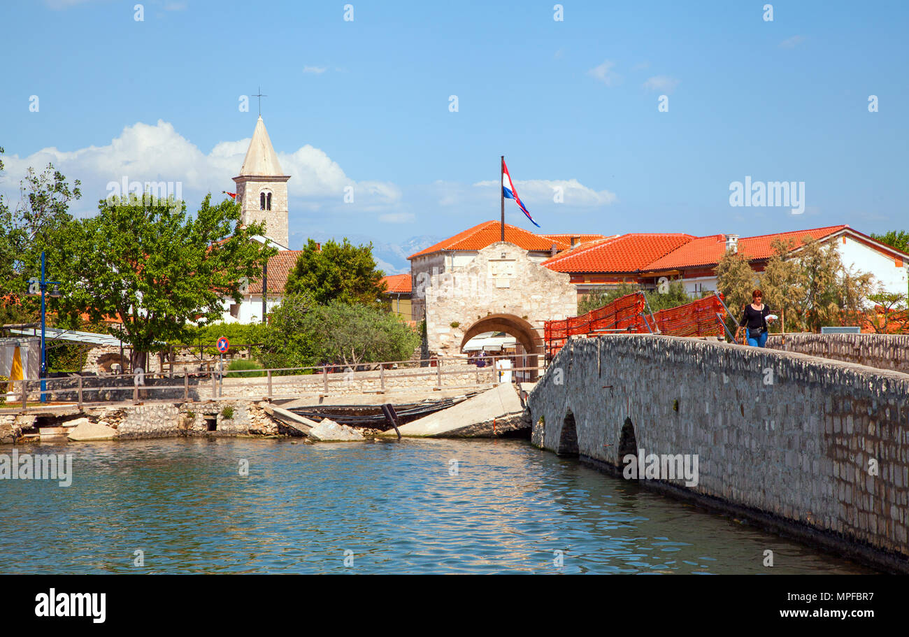 Old Town Nin Croatia Stockfotos und -bilder Kaufen - Alamy