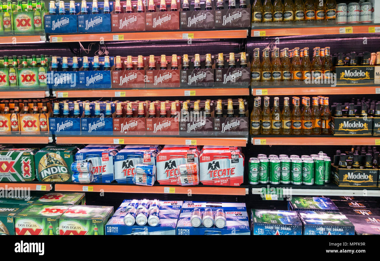 Supermarkt Bier Stockfotos und -bilder Kaufen - Alamy