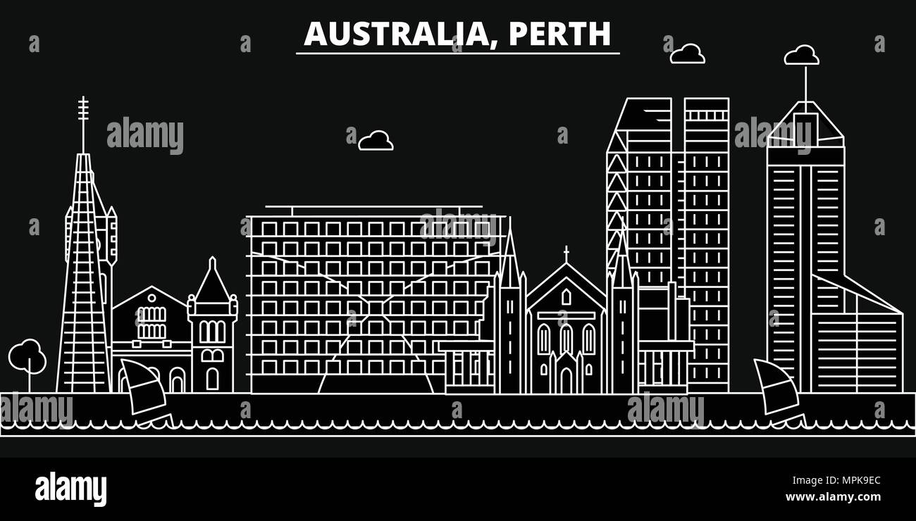 Perth landmarks Stock-Vektorgrafiken kaufen - Alamy
