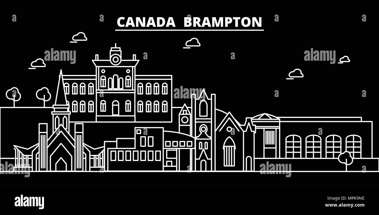 Brampton karte Stock-Vektorgrafiken kaufen - Alamy