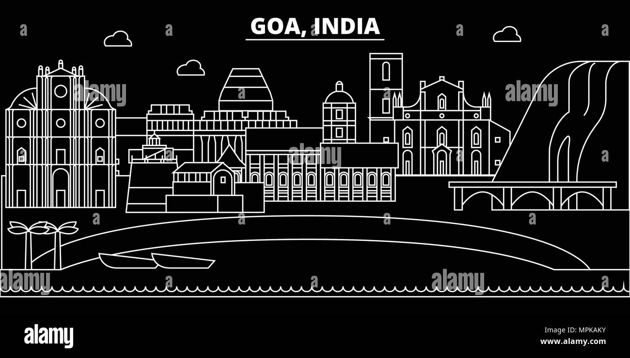 Alte karte von goa Stock-Vektorgrafiken kaufen - Alamy
