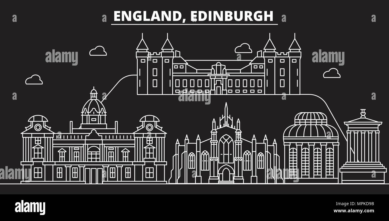 Vintage karte von edinburgh Stock-Vektorgrafiken kaufen - Alamy