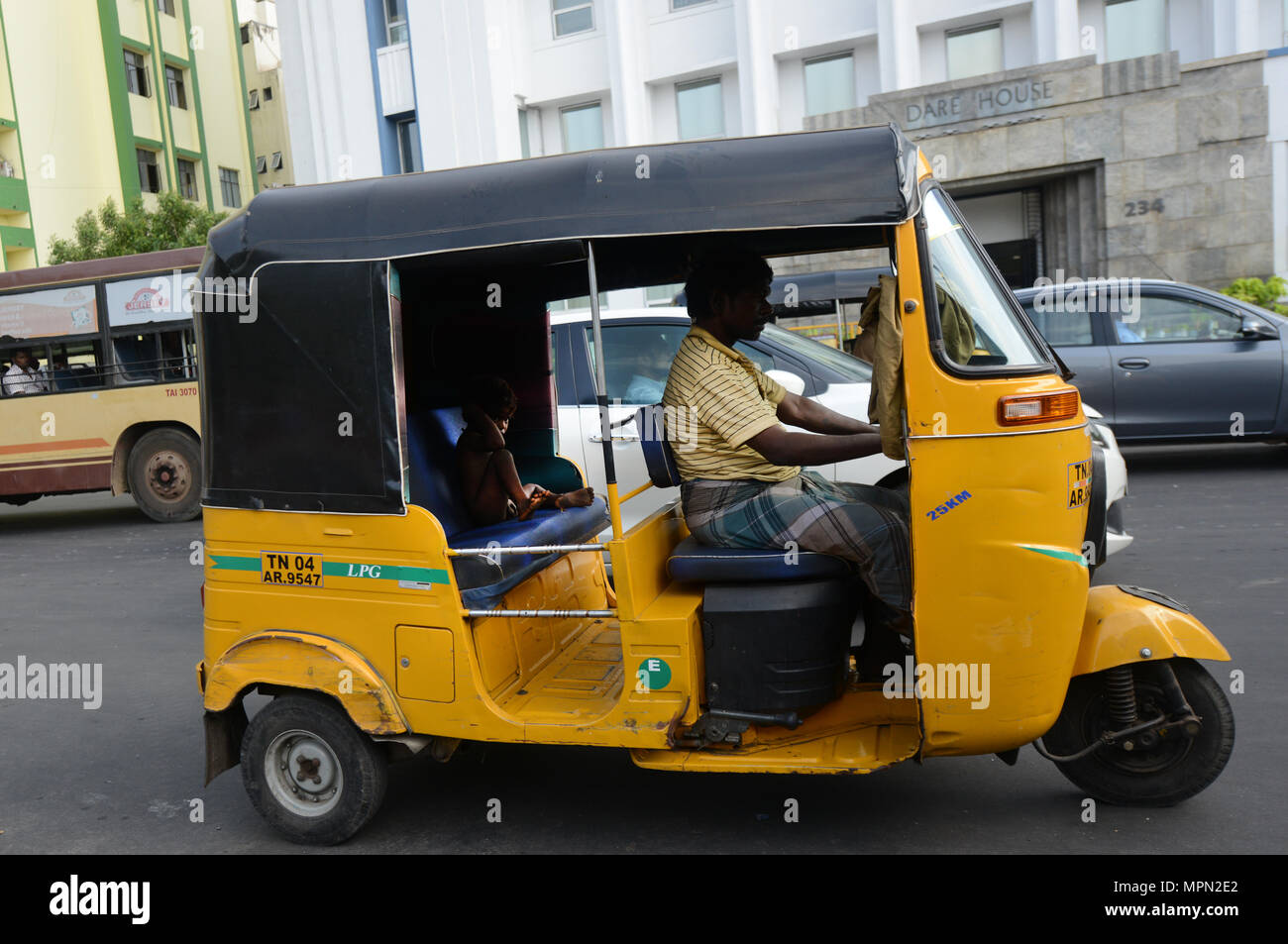 Indian auto rickshaws -Fotos und -Bildmaterial in hoher Auflösung – Alamy