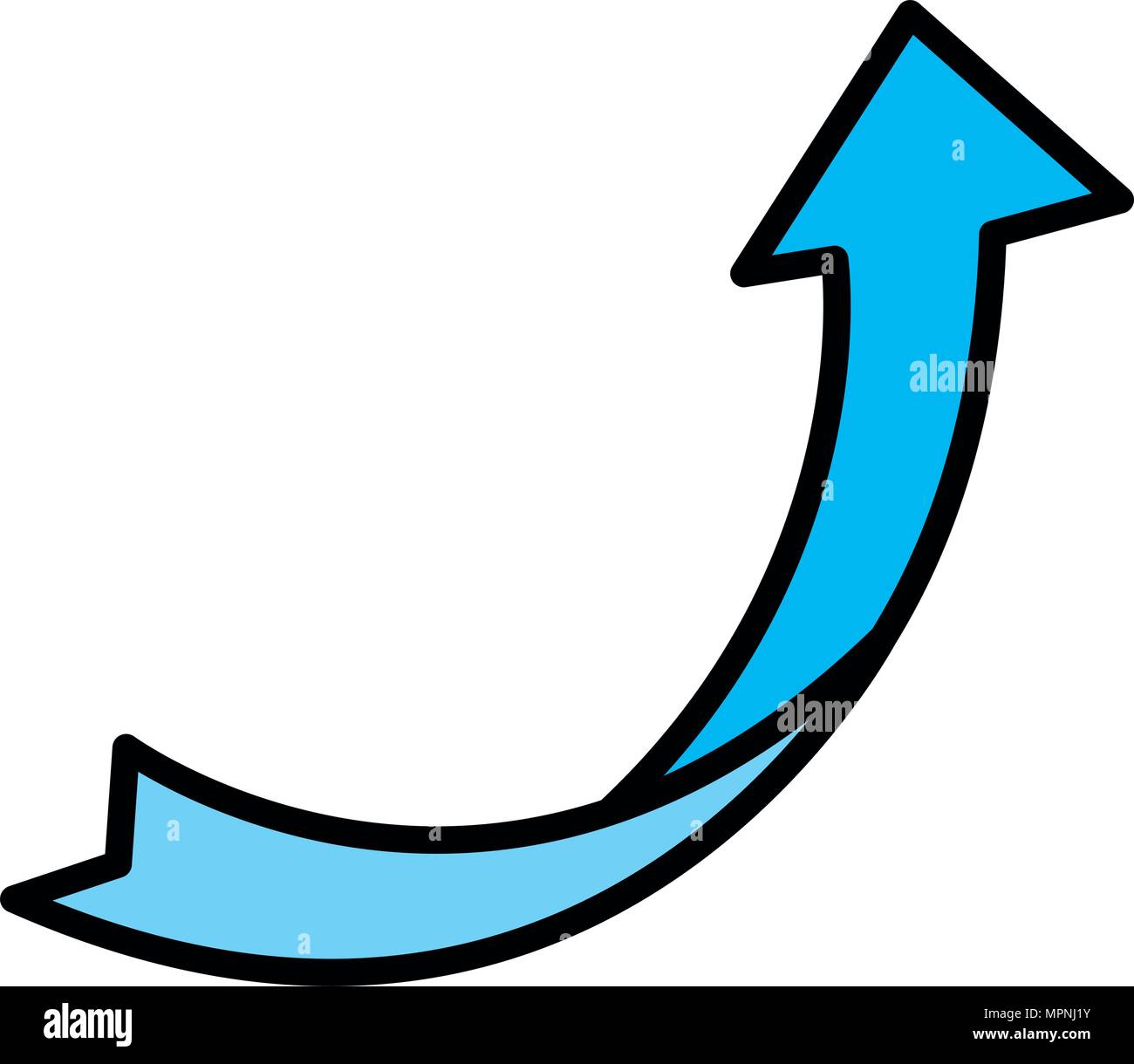 Piktogramm "Pfeil"-Symbol Richtung Vector Illustration Stock ...