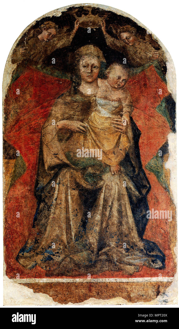 Giovanni madonna und kind mit zwei engeln -Fotos und -Bildmaterial in hoher Auflösung – Alamy