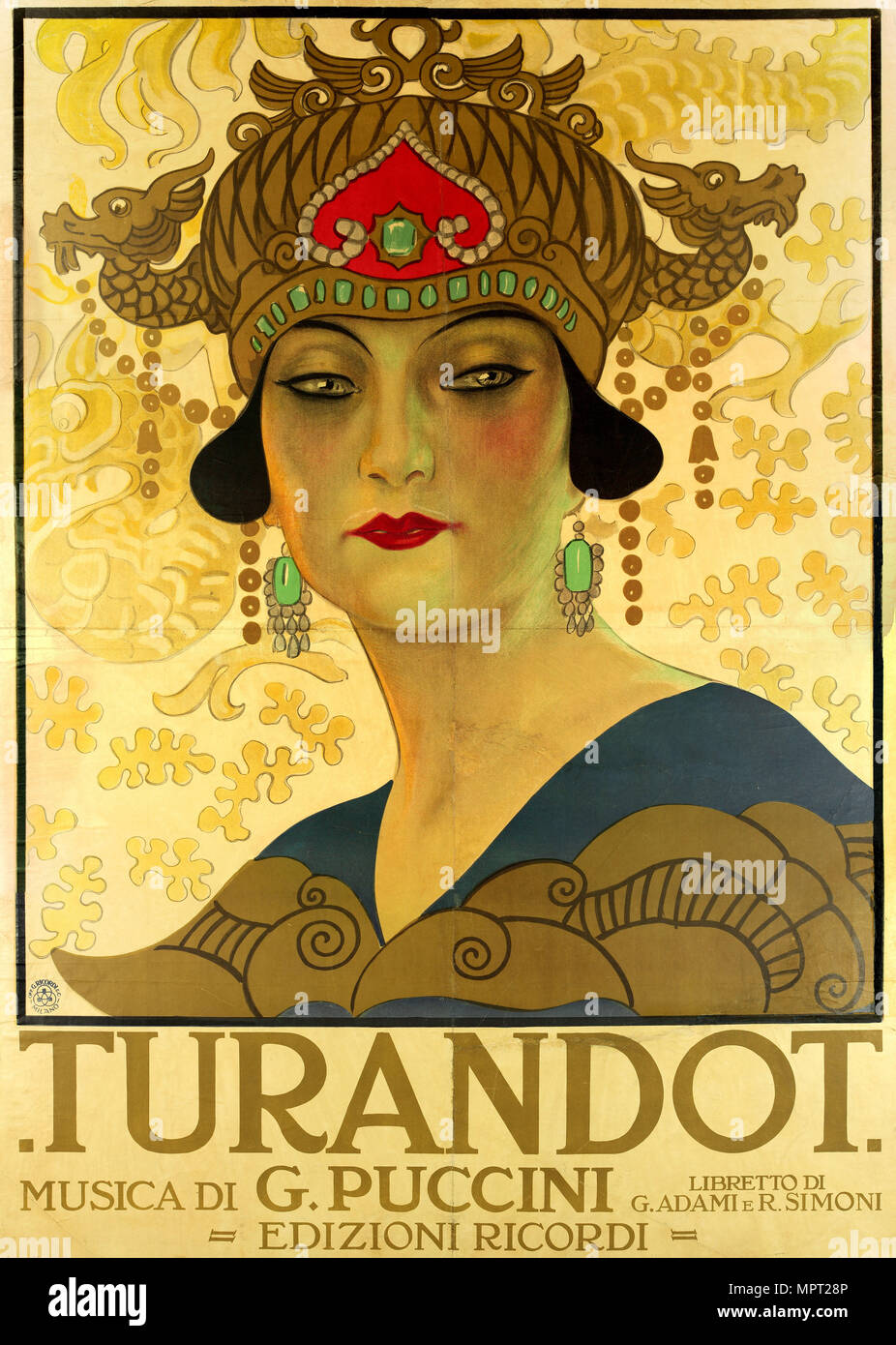 Turandot poster opera giacomo puccini -Fotos und -Bildmaterial in hoher ...