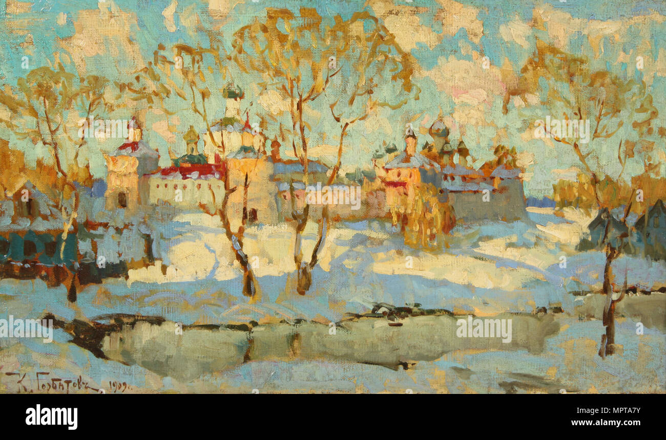 Russian Winter Painting Stockfotos & Russian Winter Painting Bilder ...