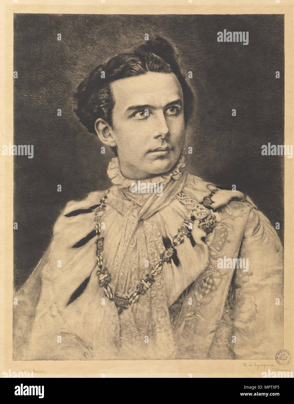 King Ludwig Ii Bavaria 1845 1886 Stockfotos und -bilder Kaufen - Alamy