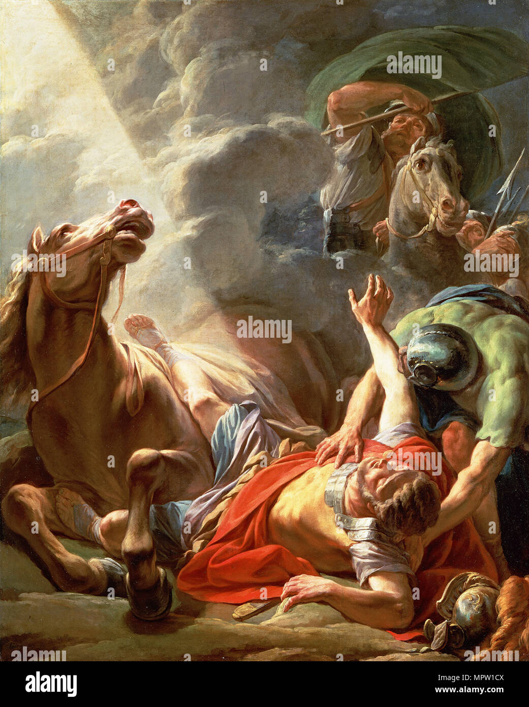 Die Bekehrung des hl. Paulus, 1767 Stockfotografie - Alamy