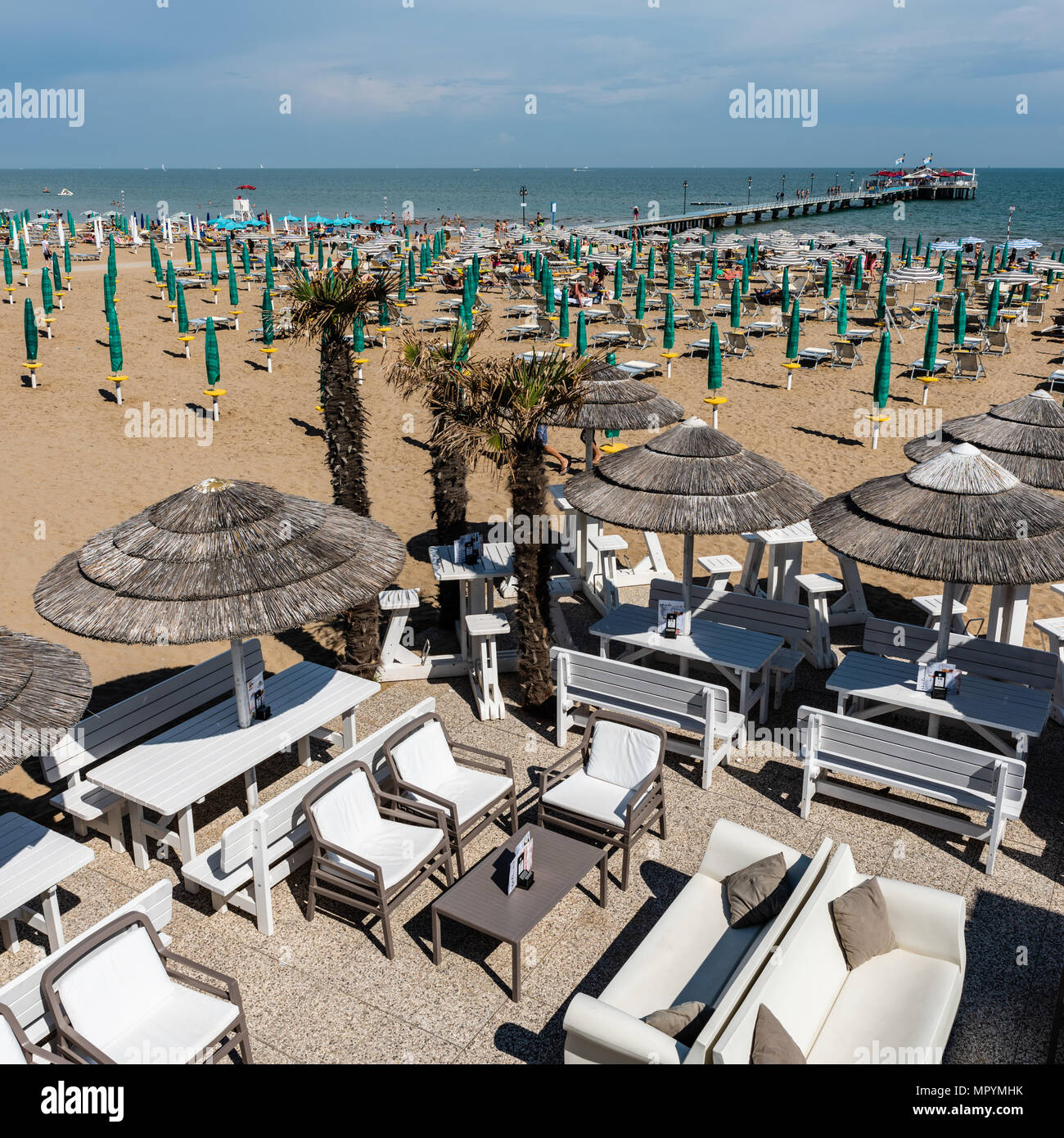 Beach Of Lignano Sabbiadoro Stockfotos und -bilder Kaufen - Alamy