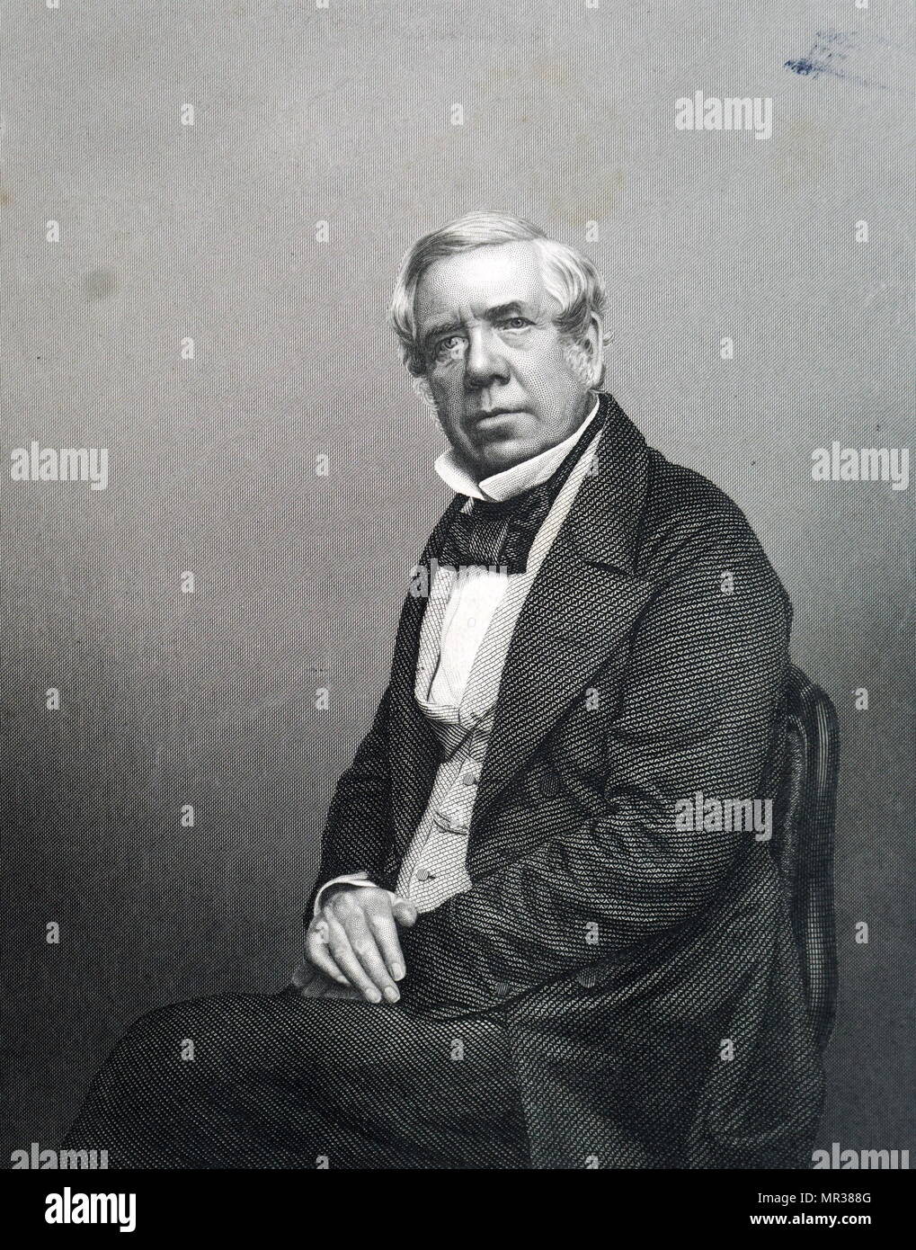 Portrait von David Roberts (1796-1864) ein schottischer Maler. Vom 19 ...