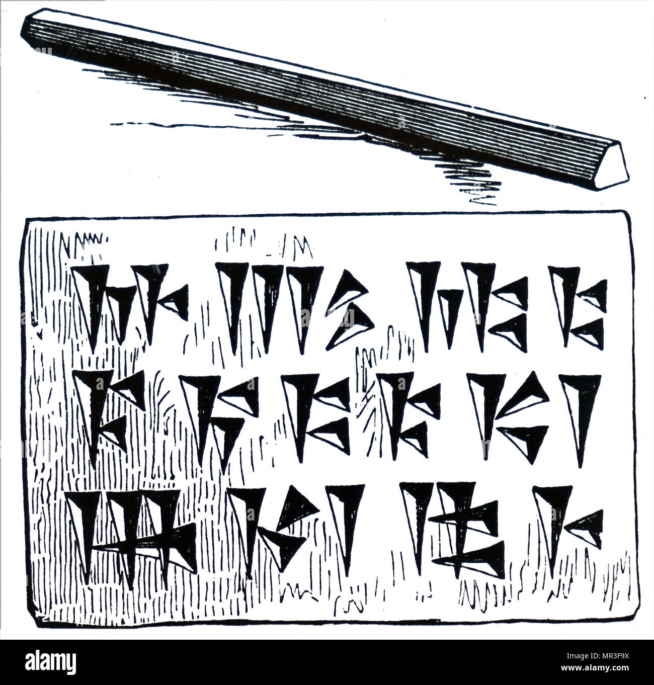 Writing tablet ancient -Fotos und -Bildmaterial in hoher Auflösung – Alamy