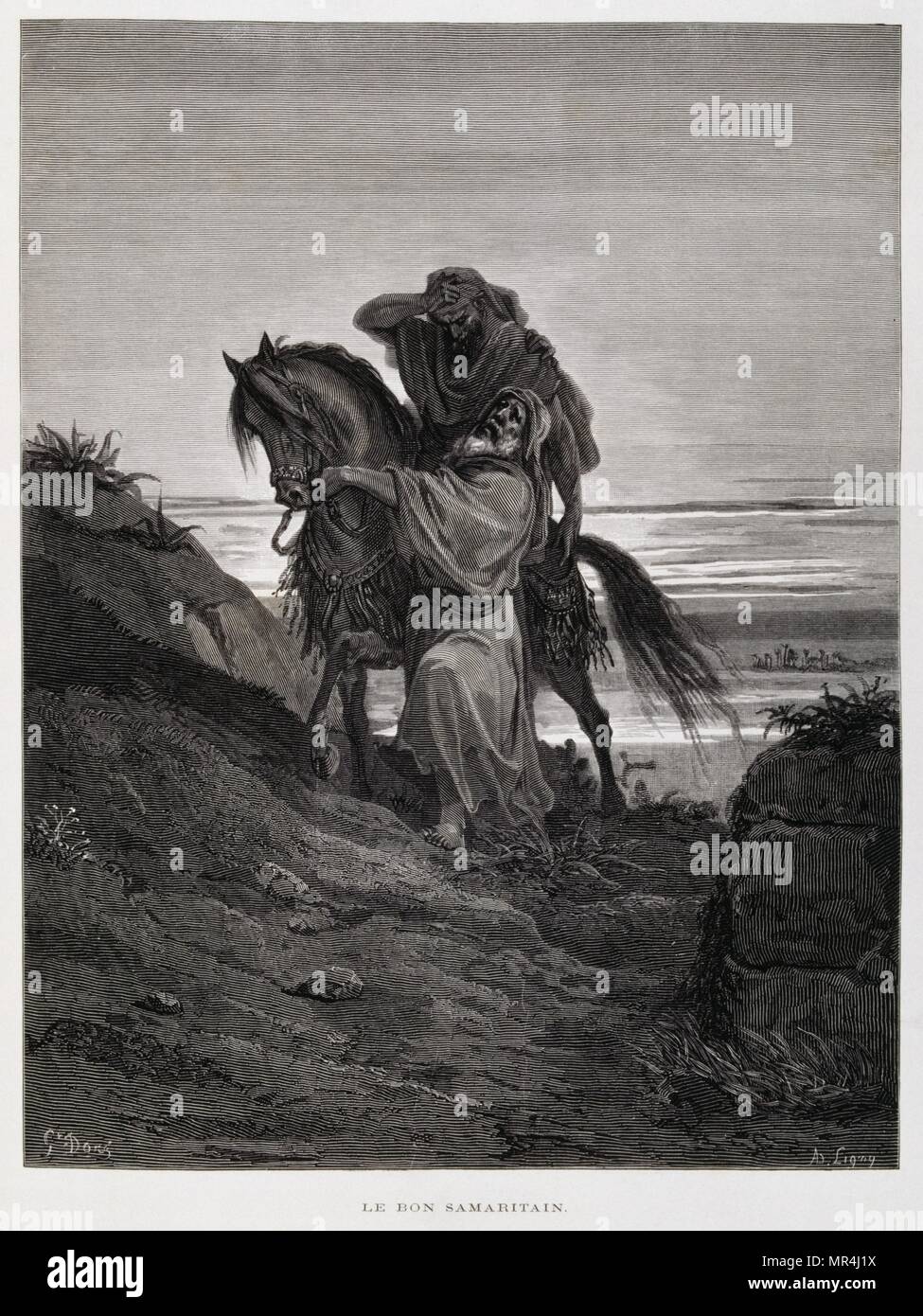 Der gute samariter von gustave dore -Fotos und -Bildmaterial in hoher ...