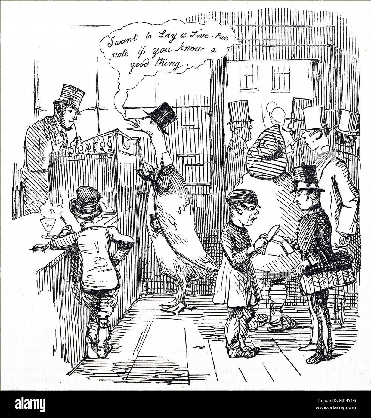 Cartoon von john blutegel cartoon -Fotos und -Bildmaterial in hoher ...
