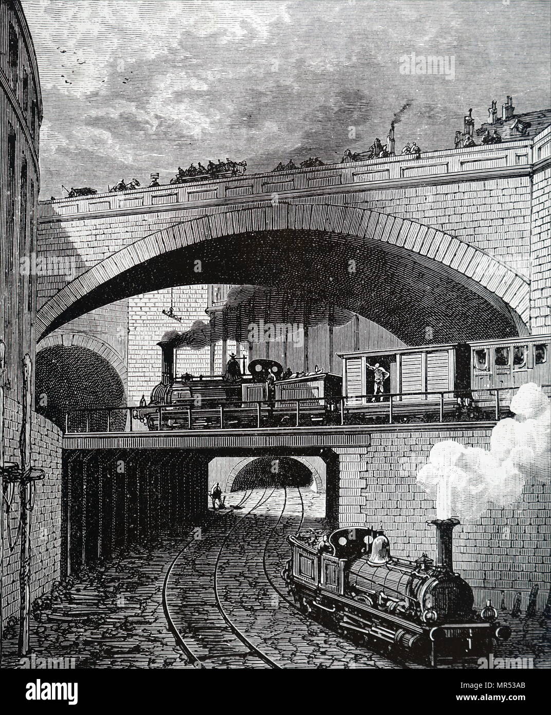 1863 london underground -Fotos und -Bildmaterial in hoher Auflösung – Alamy