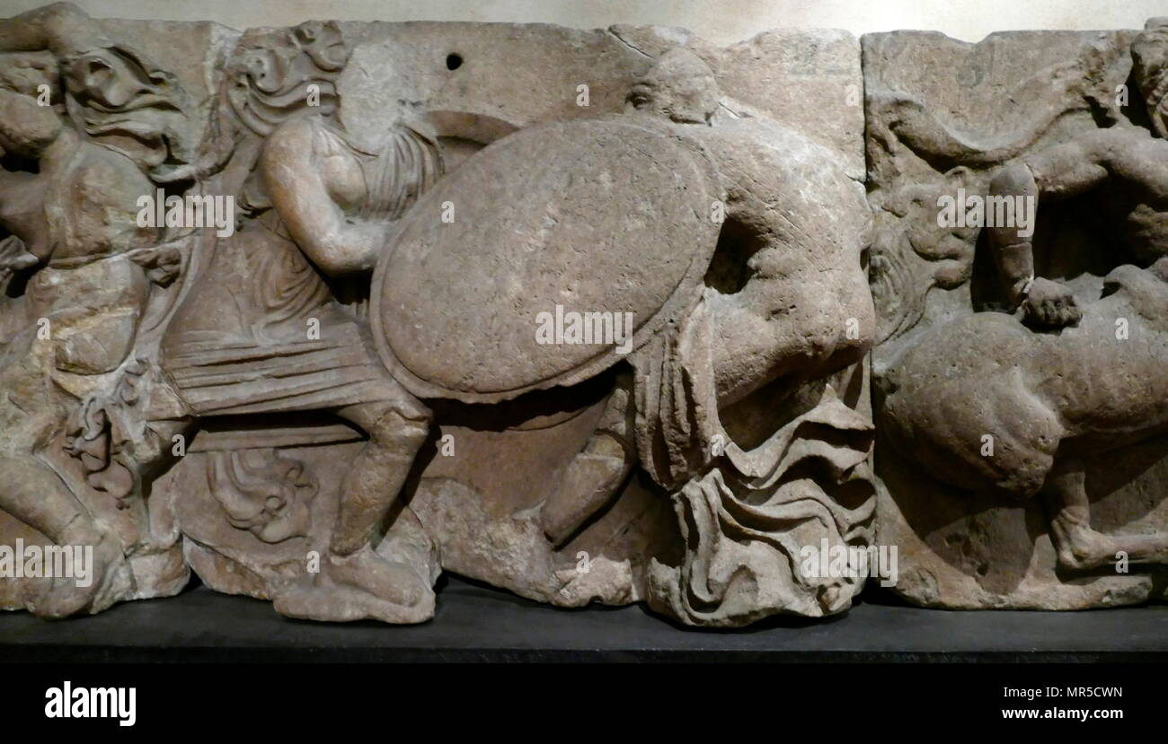 Antike griechenland skulptur relief tempel geschichte historisches archiv archiv -Fotos und ...