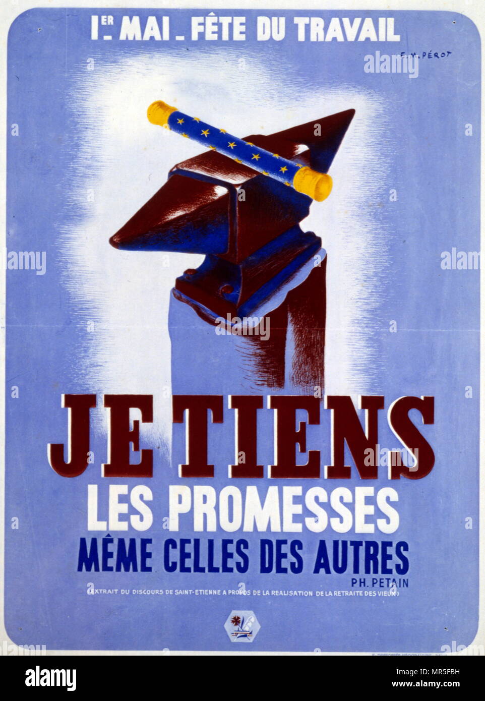 Vichy propaganda in france -Fotos und -Bildmaterial in hoher Auflösung ...