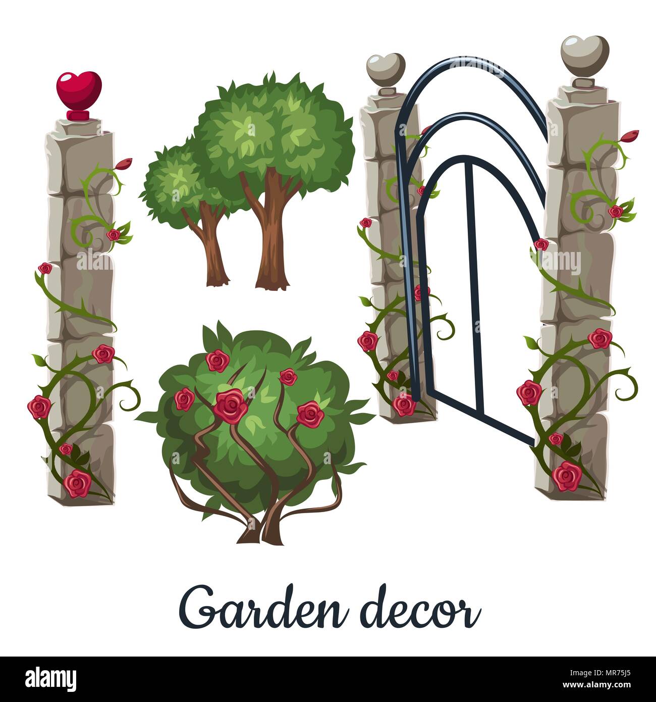 The stone roses Stock-Vektorgrafiken kaufen - Alamy